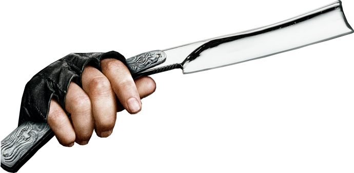 Hand With Razor (PSD) | Official PSDs